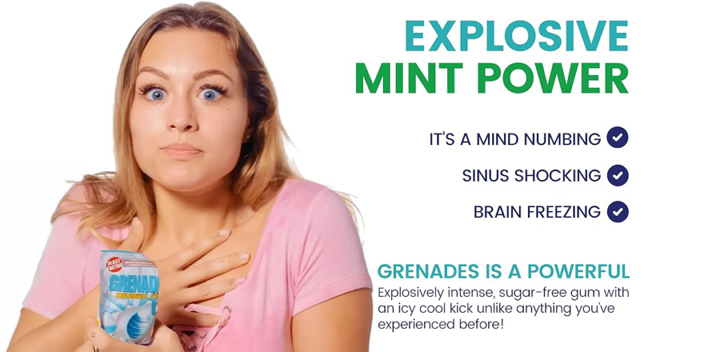 Grenades Gum – Free Gum Offer